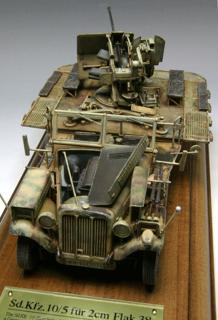 Sd.Kfz.10/5 20mm Flak 38 | 模型製作報告書【プラモログ】